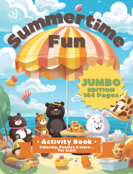 Summertime Fun Jumbo Edition Activity Book – Wrdplay